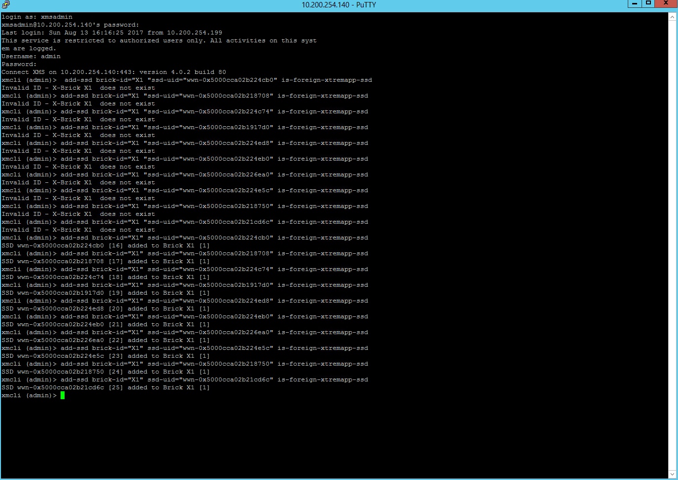Add SSD Drives to XtremIO X-Brick – vcdx133.com