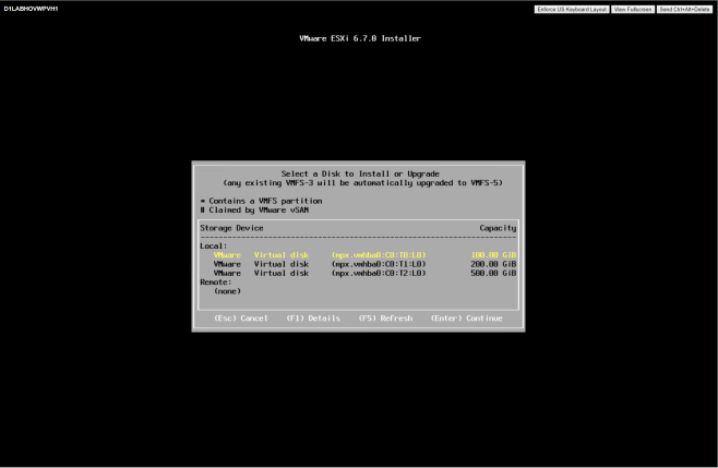 vSphere 6.7 Basics – Part 1 – ESXi Install – vcdx133.com
