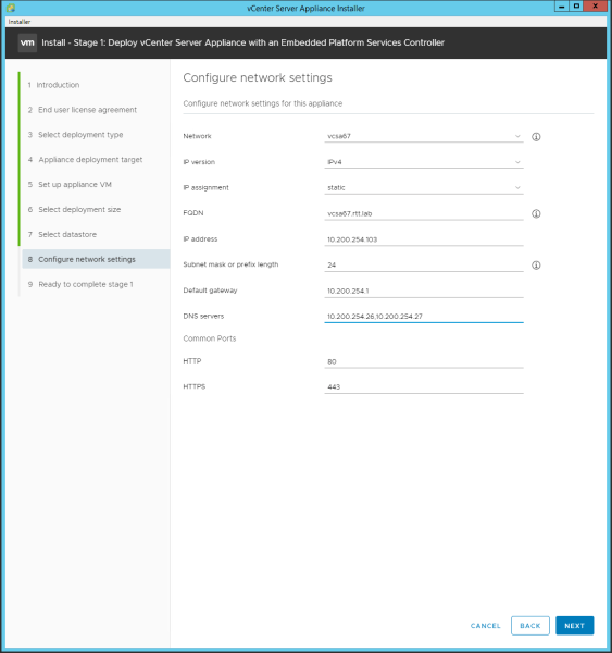 vSphere 6.7 Basics – Part 2 – vCenter Server Appliance Install ...